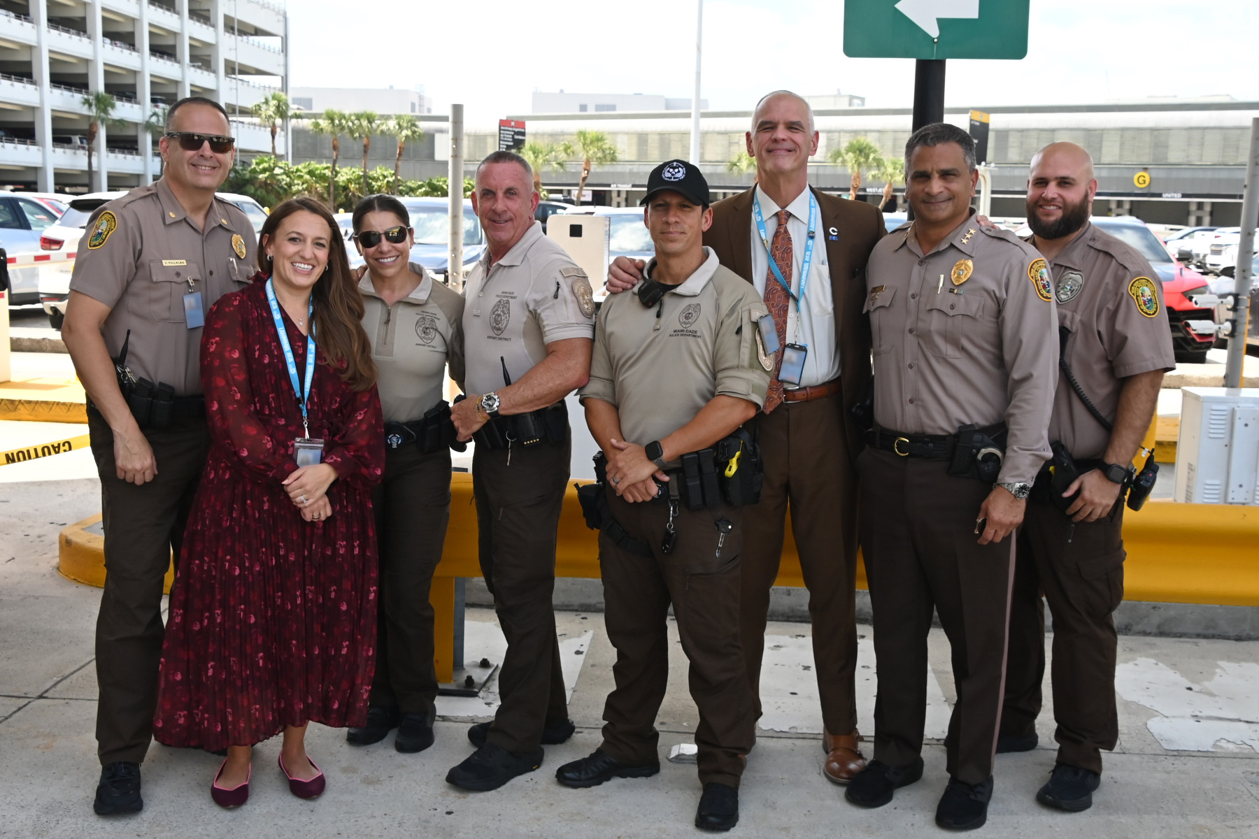 MIA Director and CEO Ralph Cutíé (third from right), Stefanie Sass ...