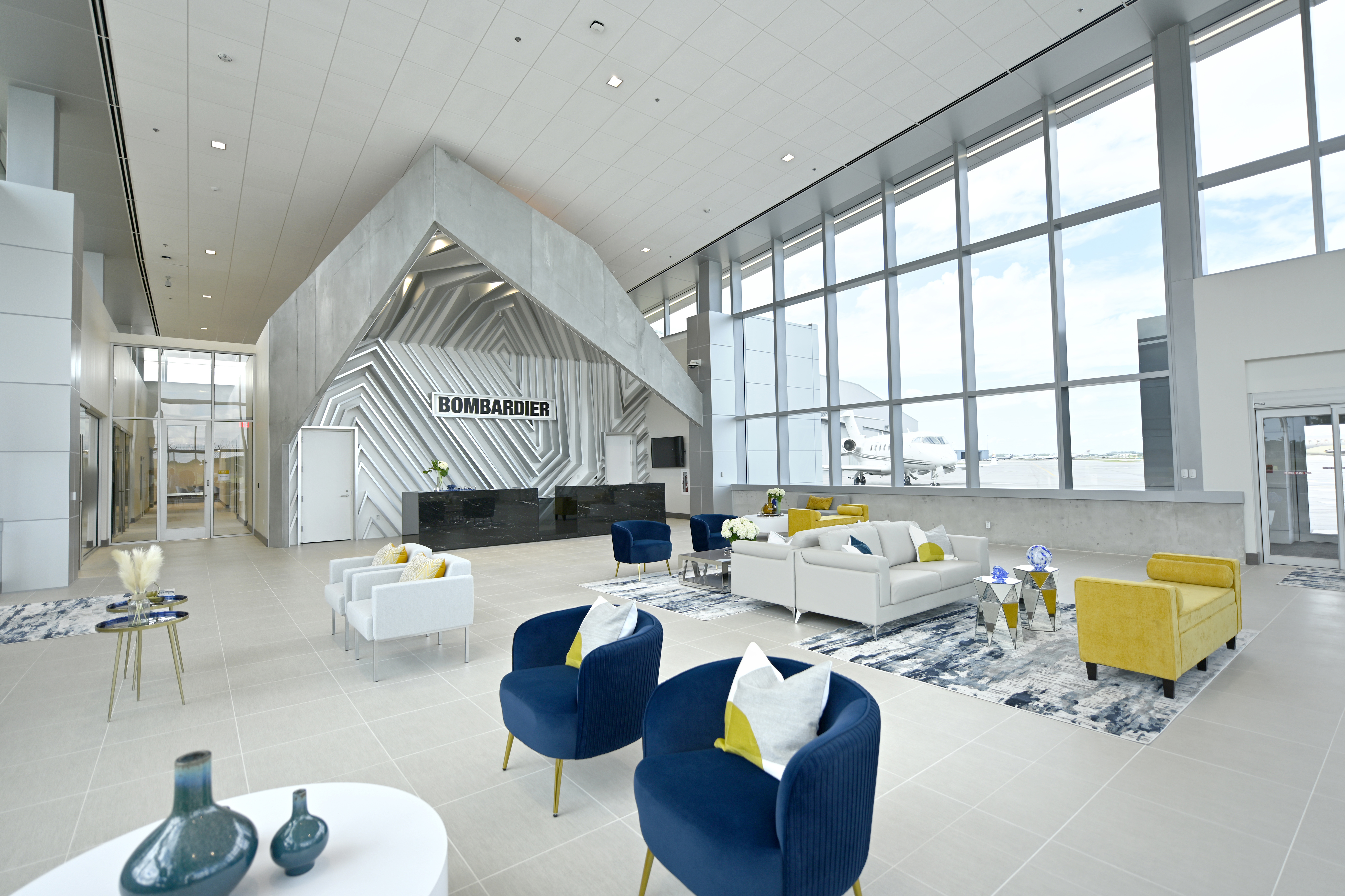 Bombardier inaugurates its largest service center in North America