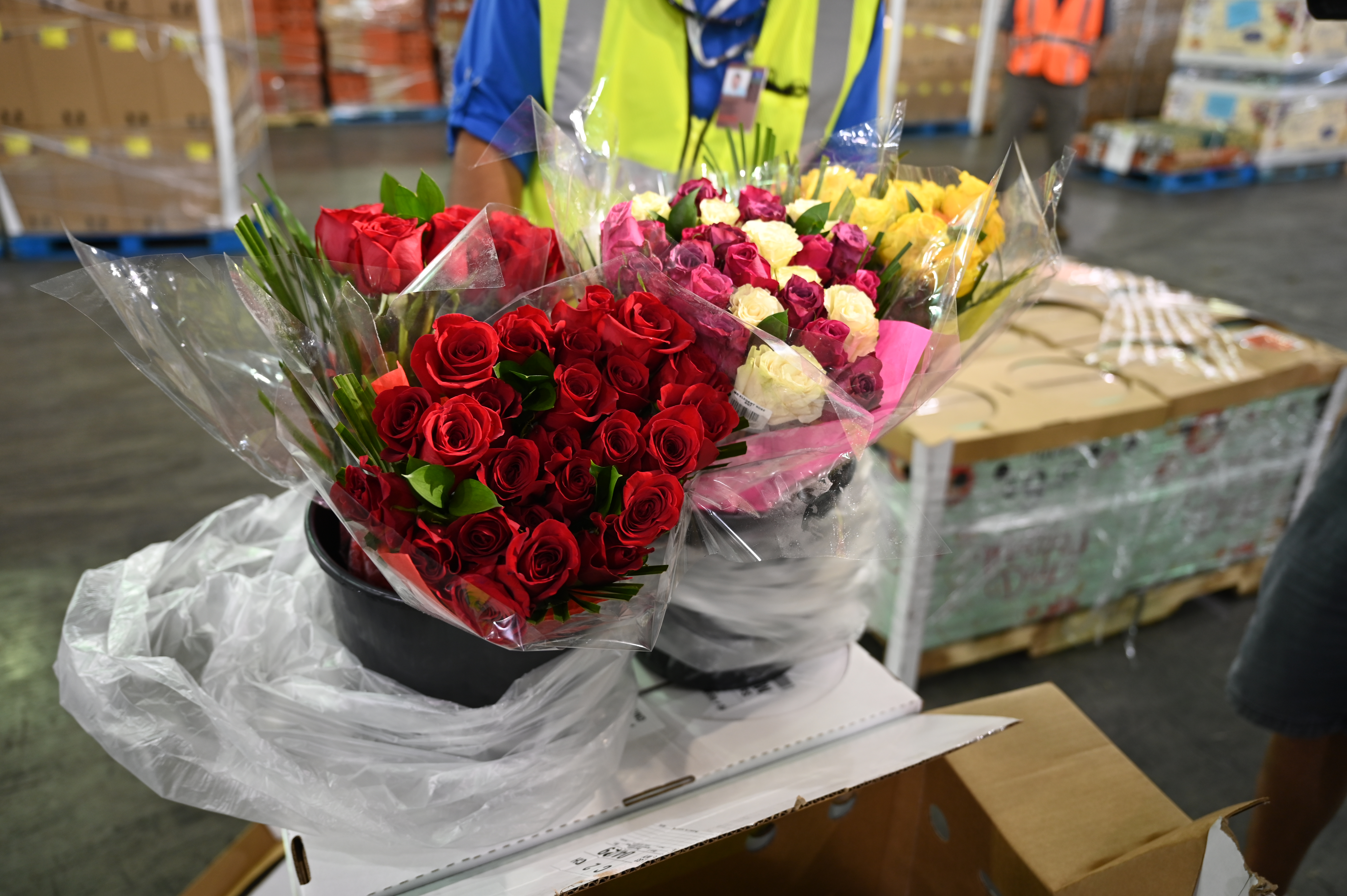 Flower imports at MIA are in full bloom before Valentine’s Day