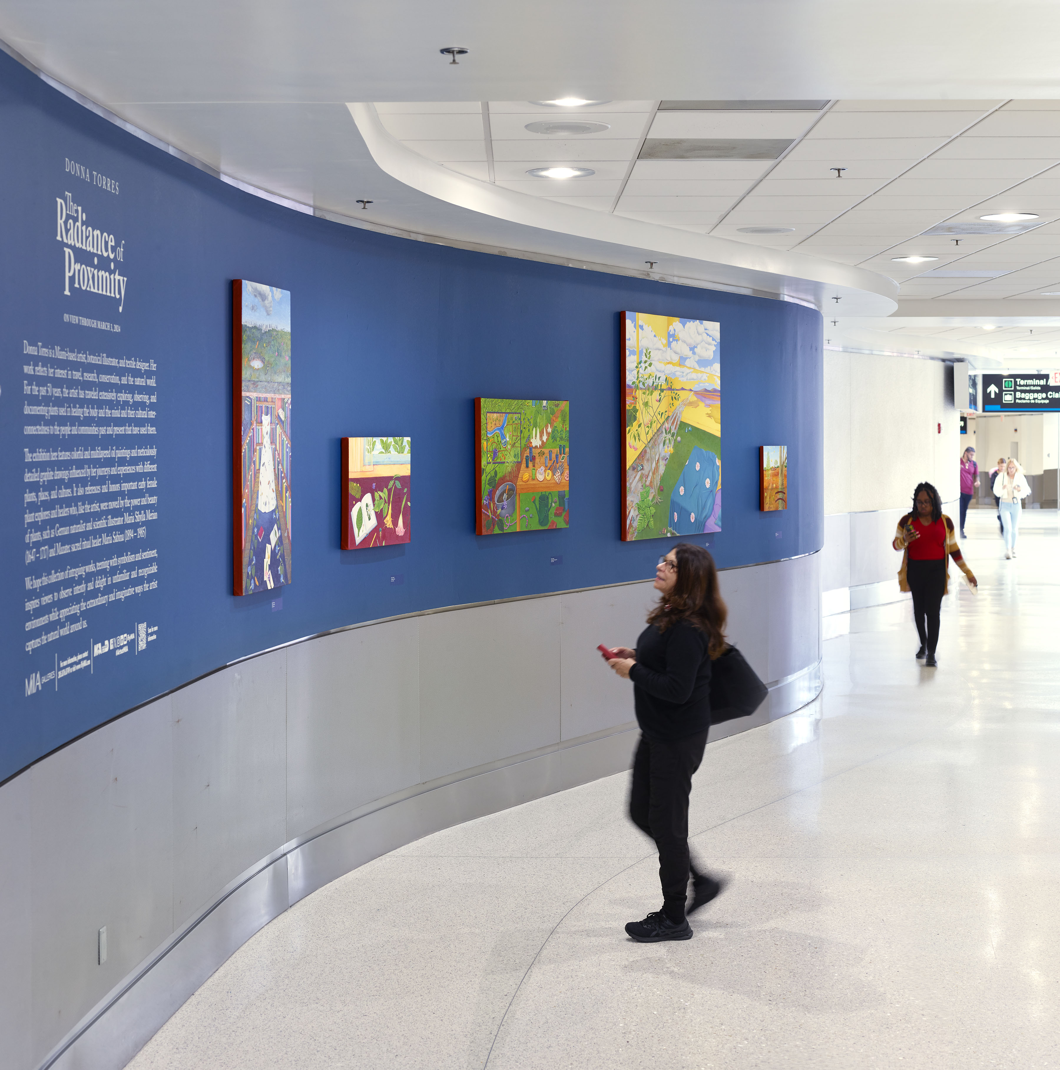 Botanical illustrator plants visions of global places at MIA