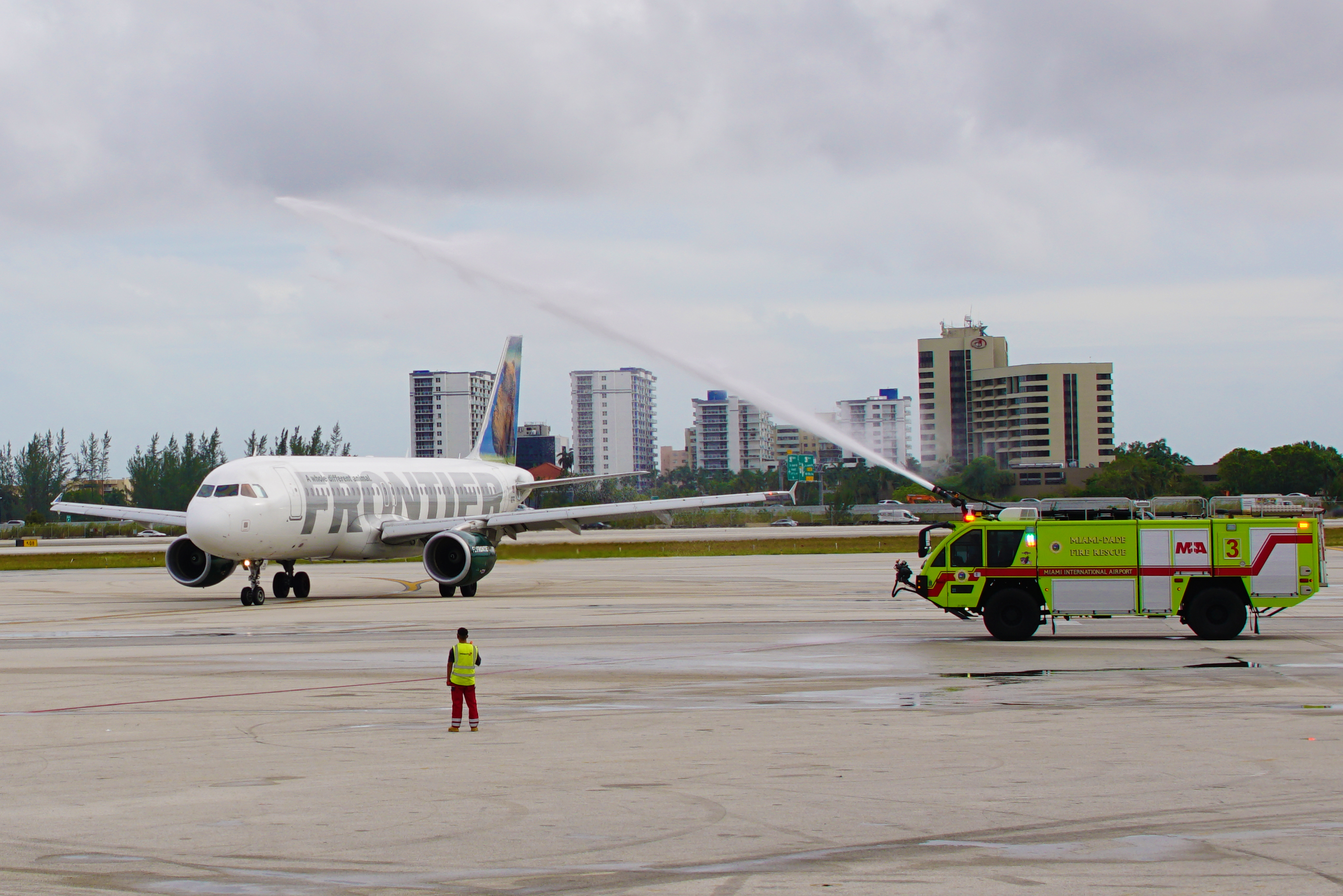 Frontier Airlines launches service from MIA to eight new cities