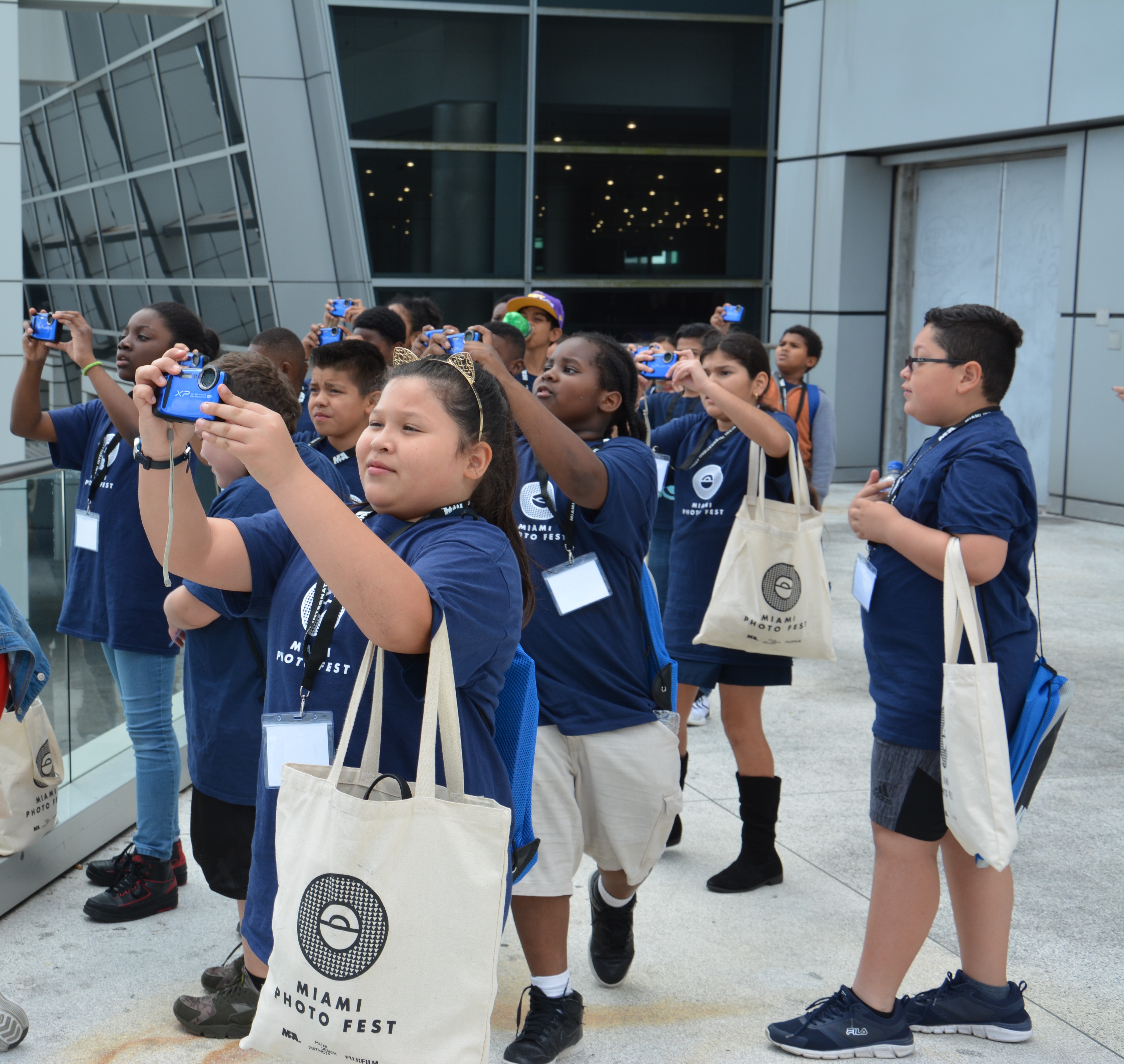 MIA, Miami Photo Fest treat elementary students to photo shoot