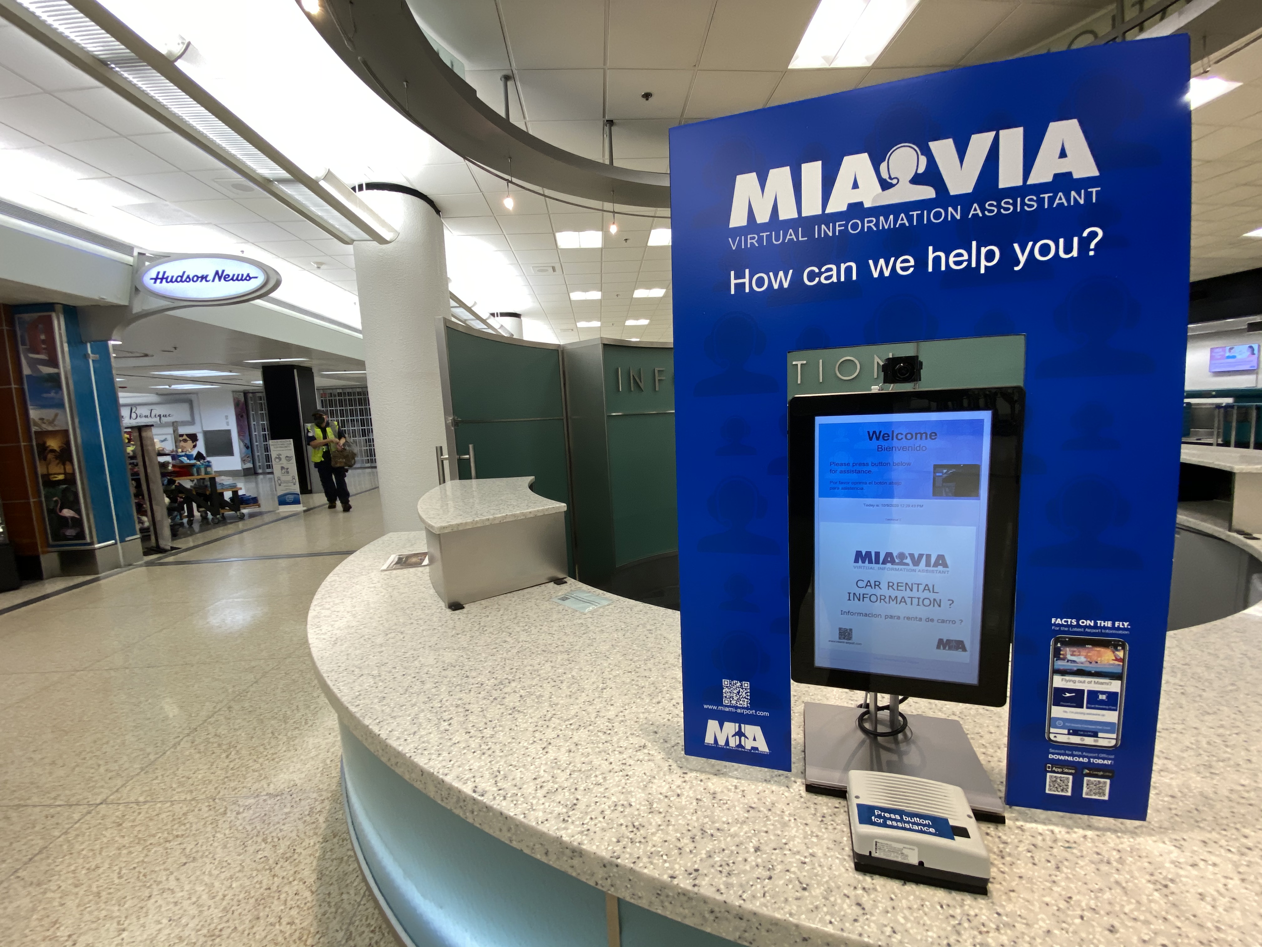 Information counters go virtual with live video chats