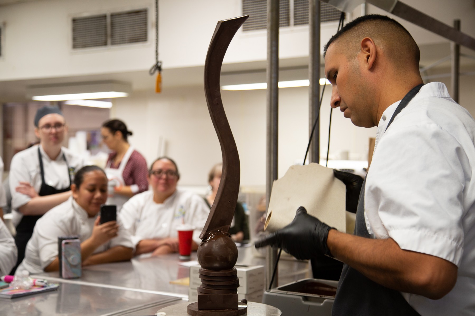 DMC Alumnus and International Pastry Chef Demonstrates Chocolate ...