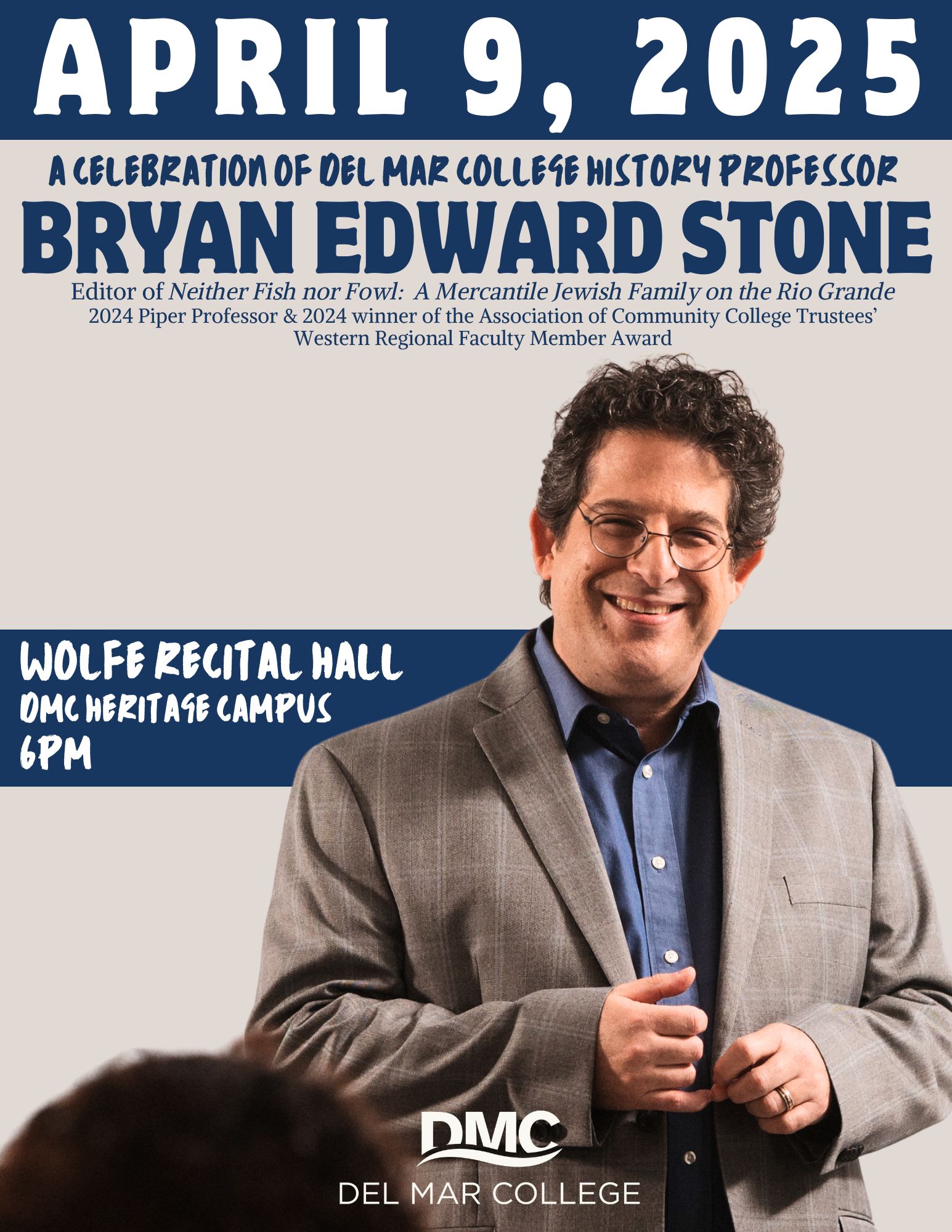 DMC History Professor Dr. Bryan Stone speaking Wednesday about work on ...