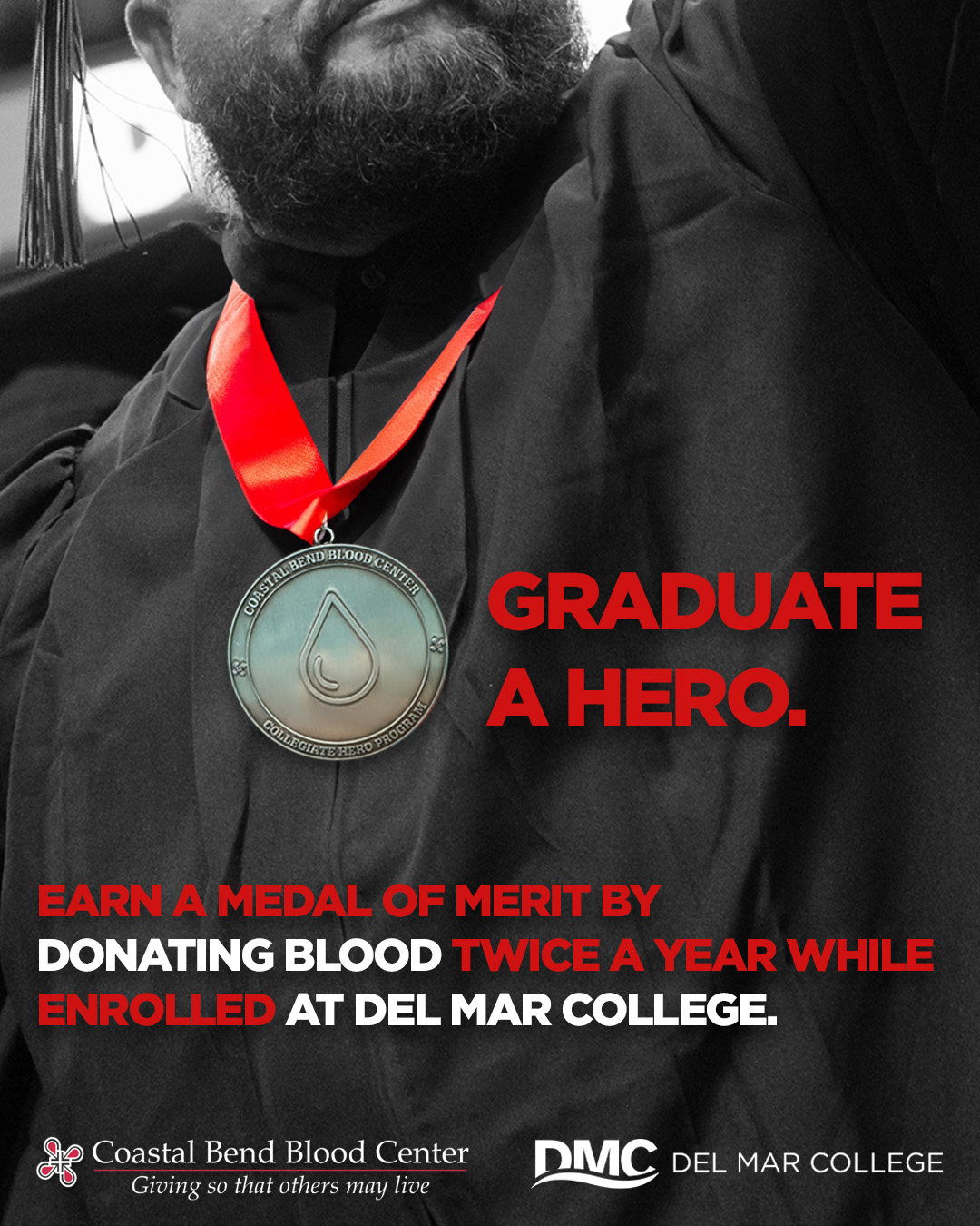 Del Mar College and Coastal Bend Blood Center Launch Collegiate Hero ...
