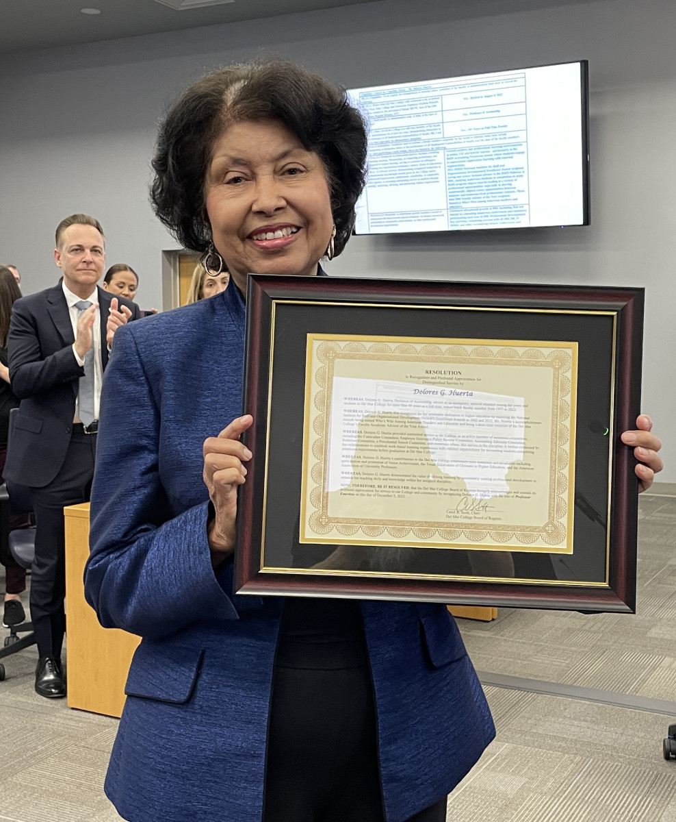 Del Mar College Board of Regents Grants Distinguished Title of ...