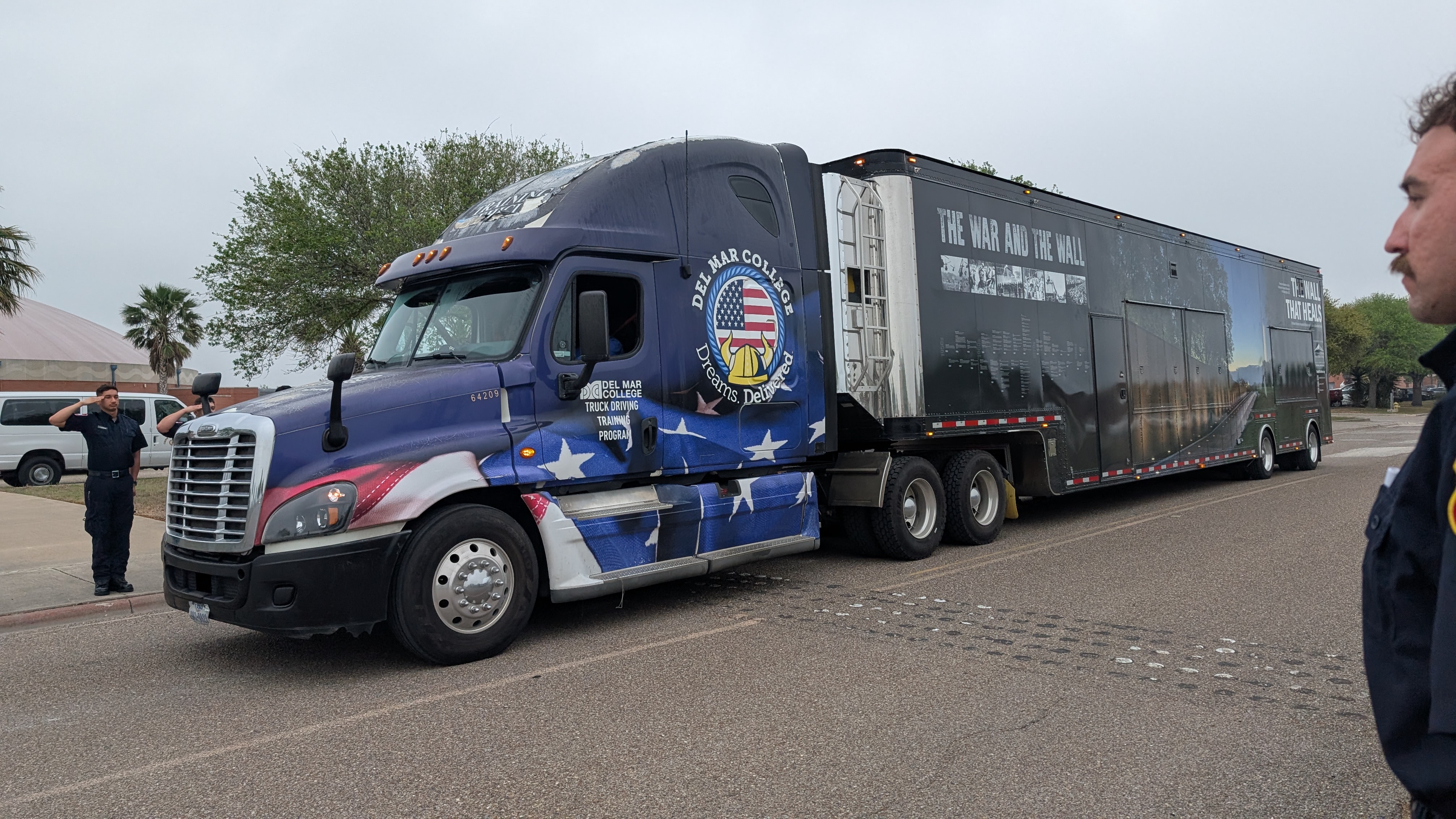 DMC Transportation Training Services Drove The Wall That Heals from ...