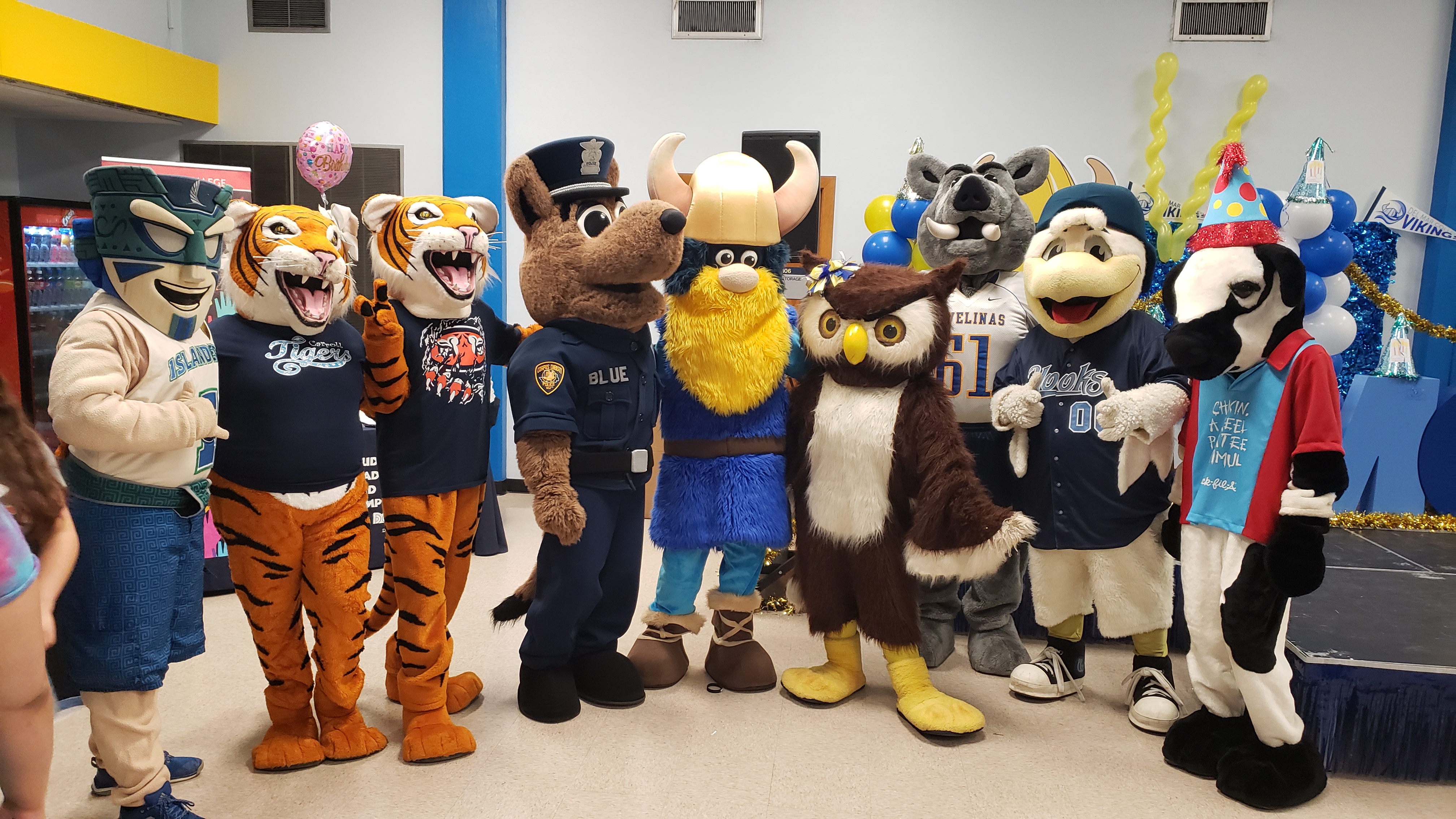 You Gotta Have Friends … Valdar’s Birthday Bash includes other mascots ...