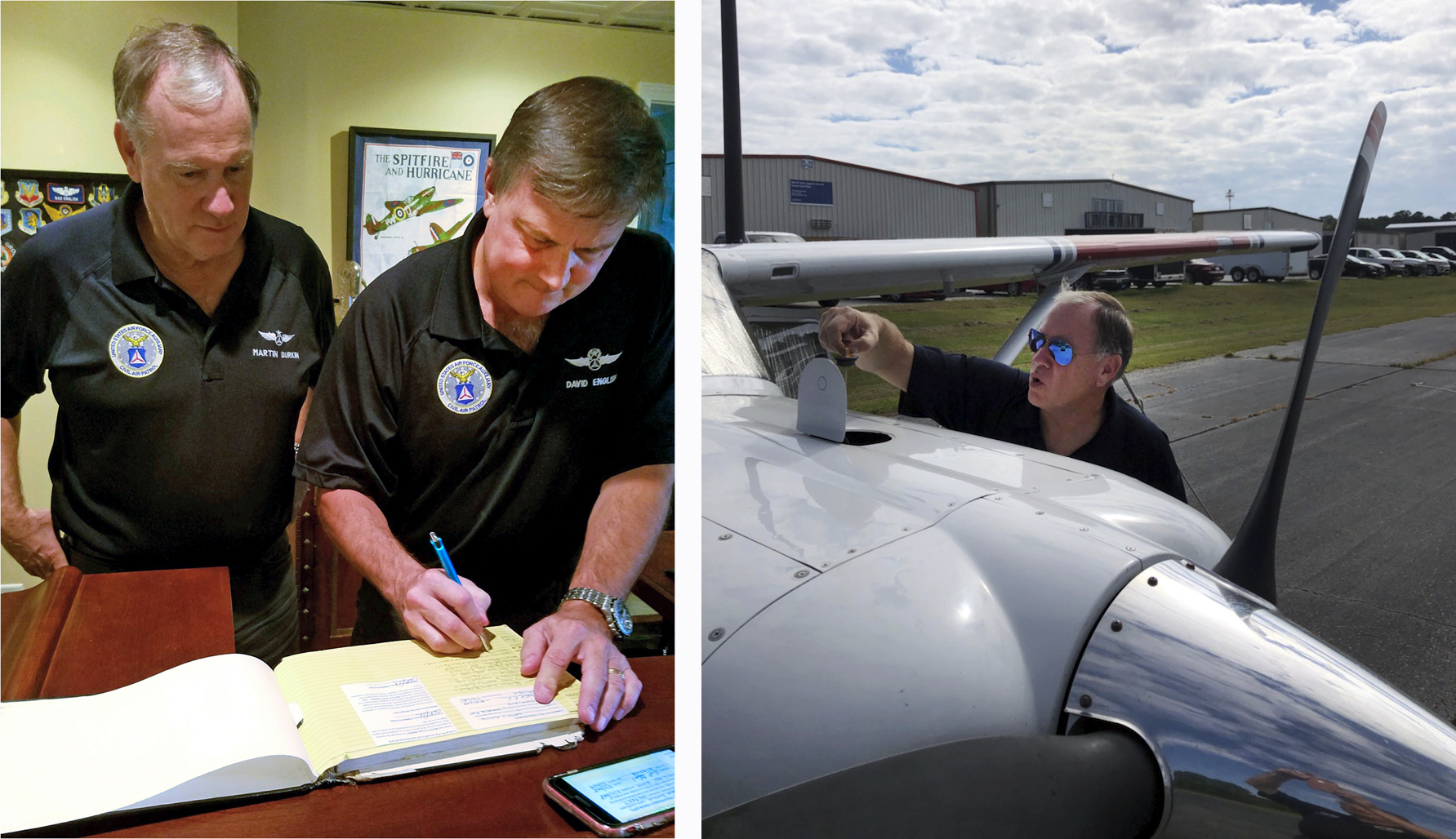 Training Ensures CAP Pilots' Readiness as Hurricane Looms