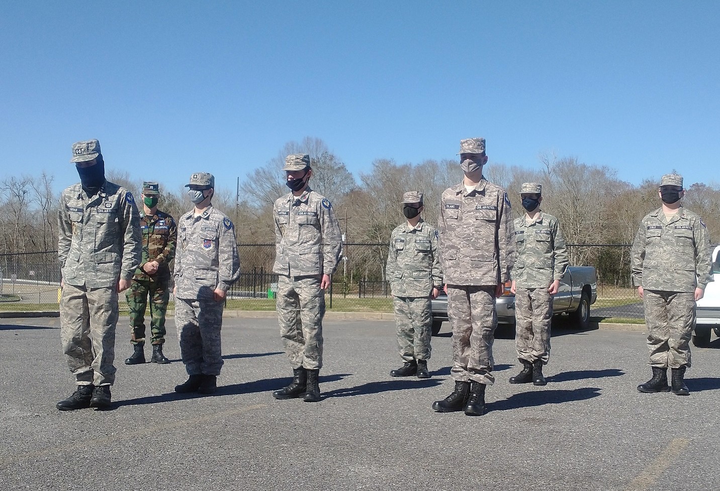 La. Cadets Train for Squadron Staff Duties