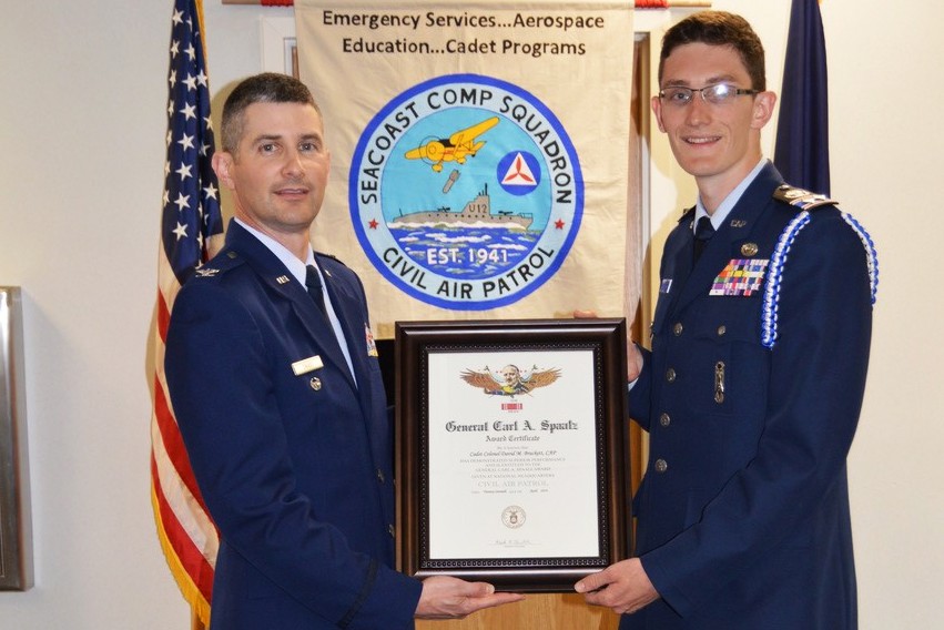N.H. Cadet Honored with Spaatz Award