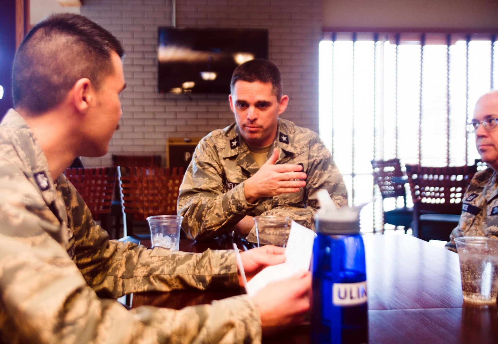 Phelka, National Vice Commander, Visits Air Force Leaders, Illinois ...