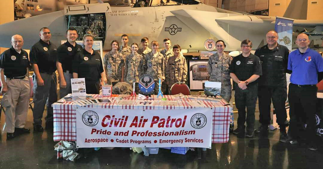 Georgia Wing Squadron Assists with Museum of Aviation's Family Day