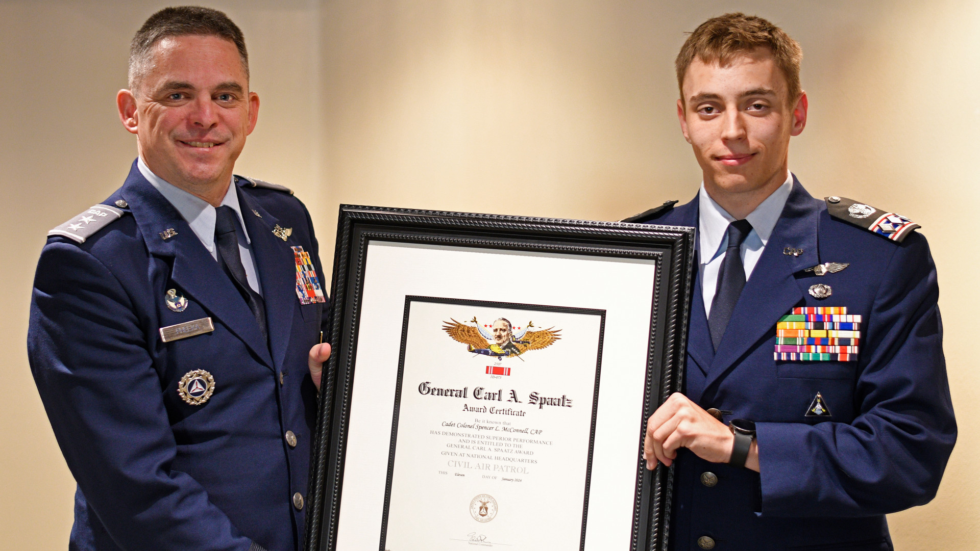 Top Cadet Honor Goes to Idaho Wing's McConnell