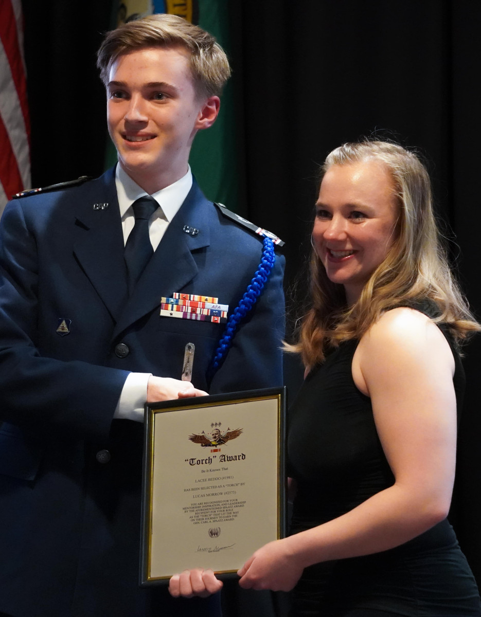 Washington Wing Cadet Honored with Spaatz Award