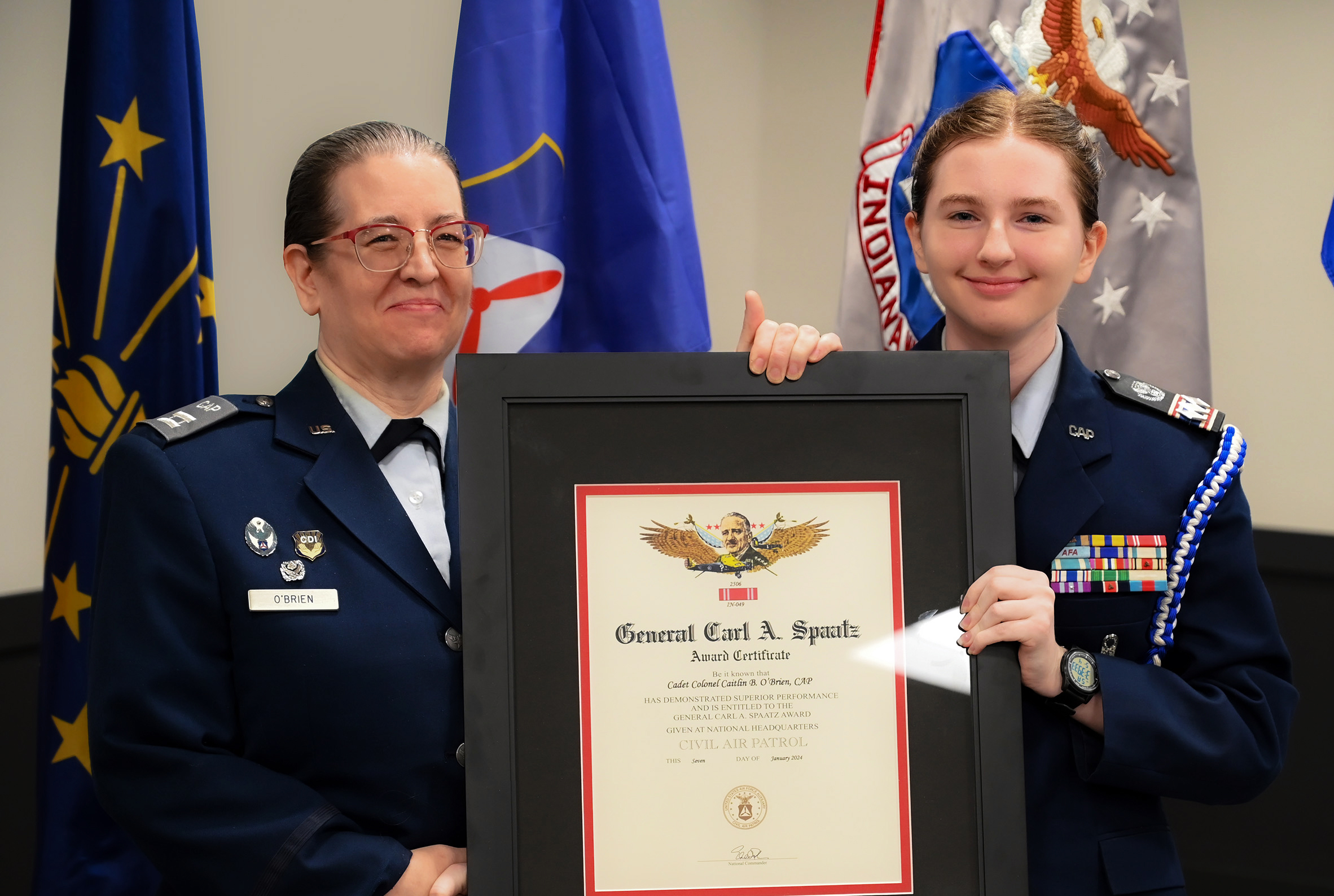 Dynamic Duo: Indiana Wing Mother, Daughter Achieve Top Awards