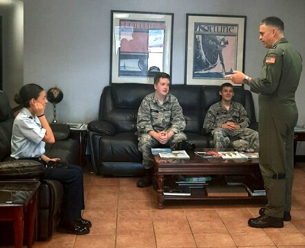 Flying with Phelka: National Commander Pilots Cadet Orientation Rides
