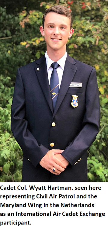 Md. Cadet Adds Spaatz Award to Accomplishments List