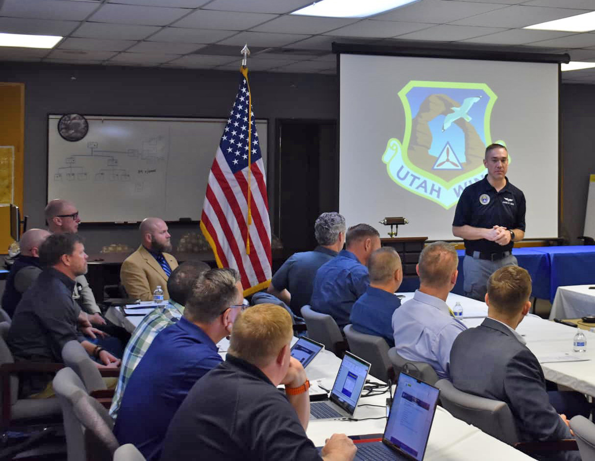 Public Safety Officials Briefed on Utah Wing Capabilities