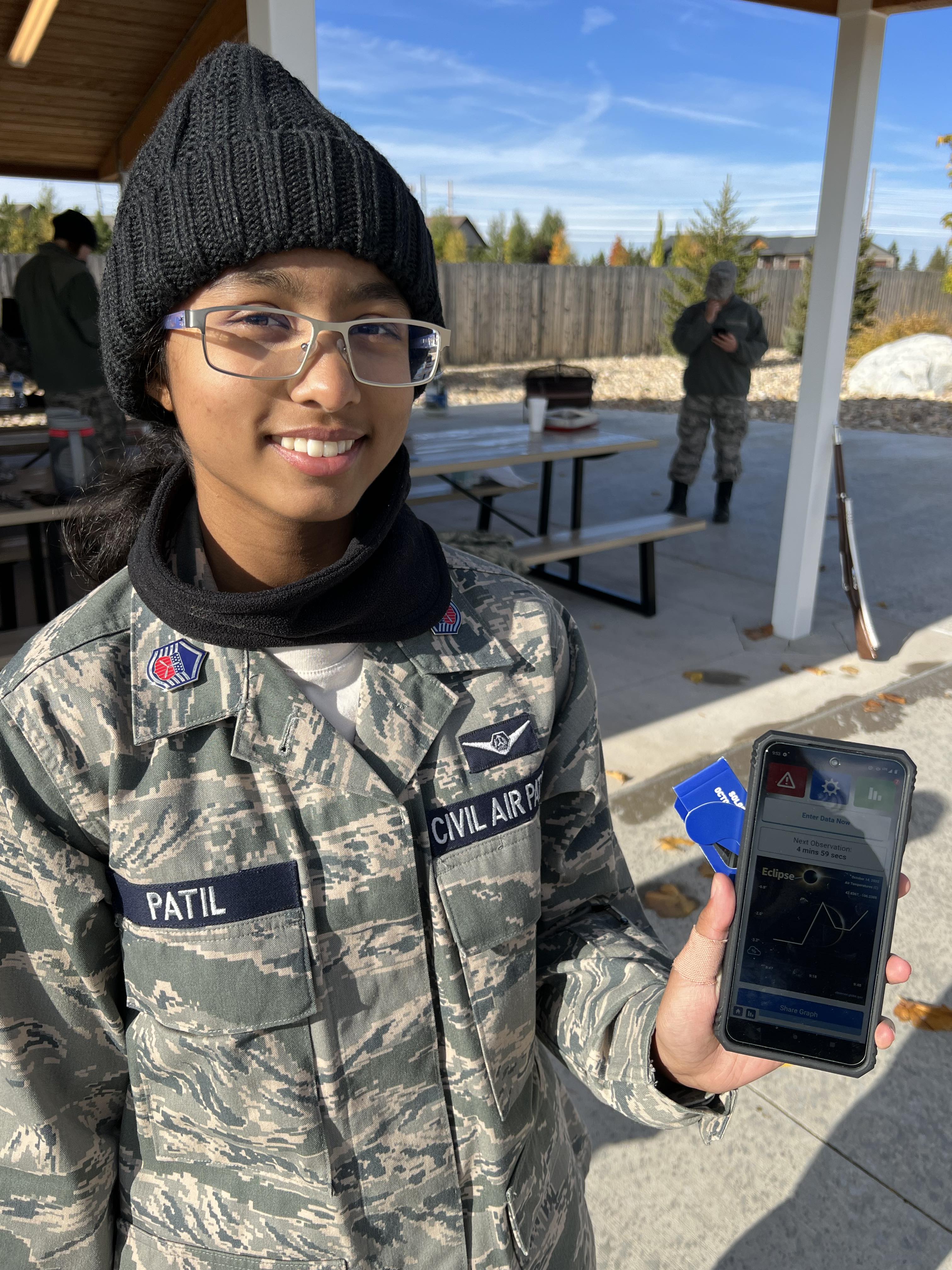 Teams Across CAP Collect Solar Eclipse Data for NASA