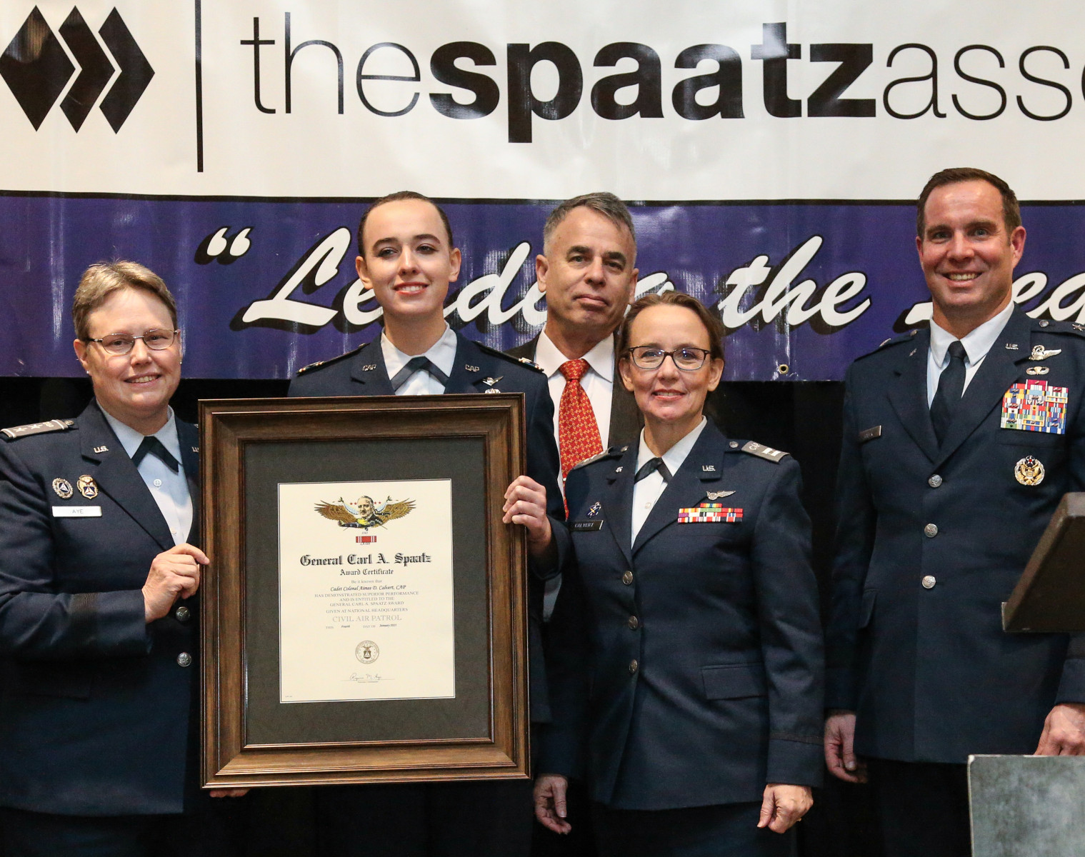 Louisiana Cadet Joins Spaatz Award Ranks at Association Gala