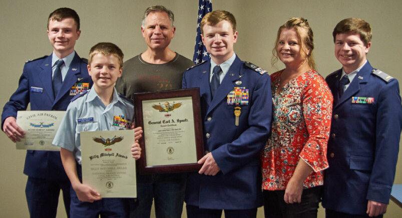South Dakota Wing Cadet Receives Spaatz Award