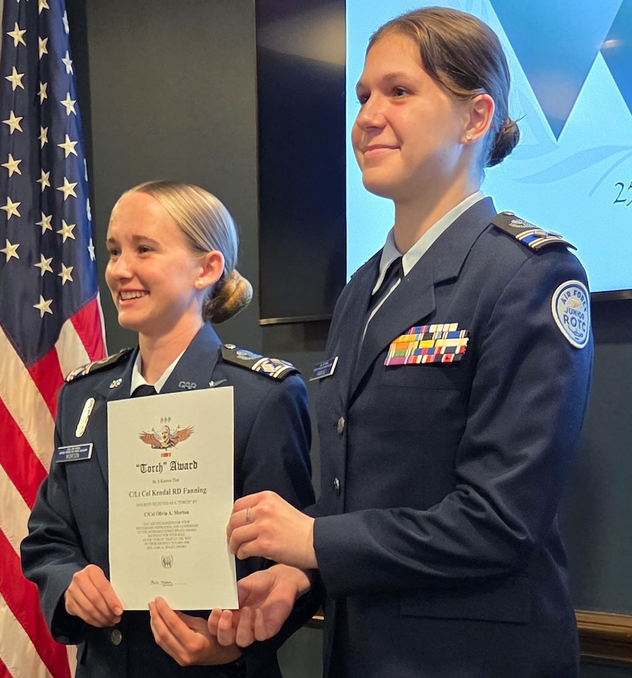 South Carolina Cadet Honored with Spaatz Award