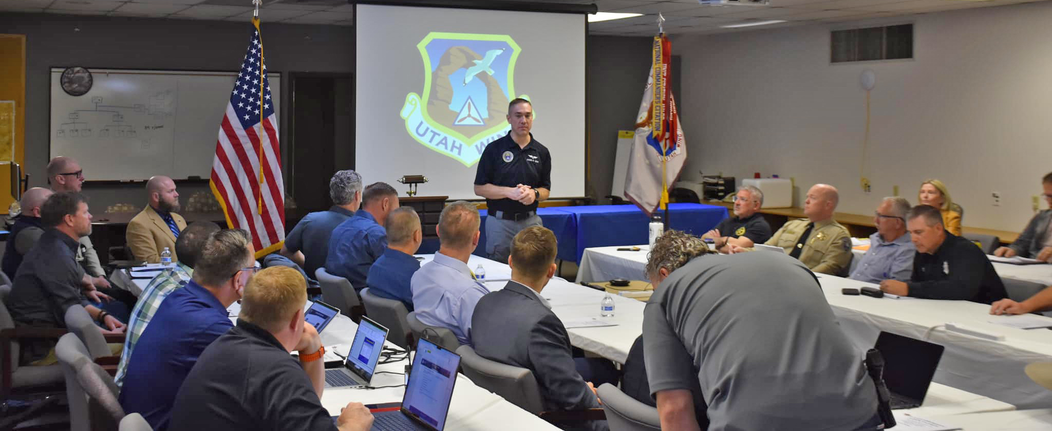 Public Safety Officials Briefed on Utah Wing Capabilities