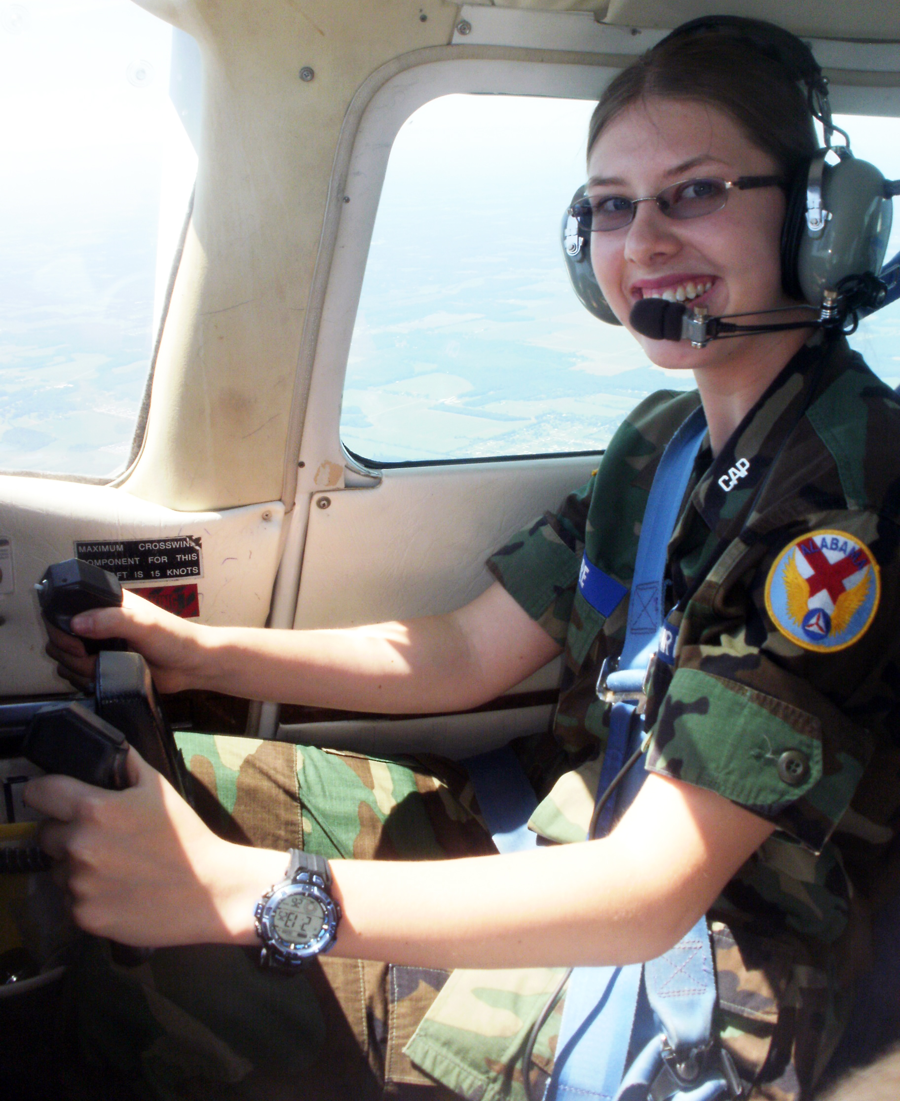 CAP Helps Cadet Soar Toward Missionary Pilot Goal