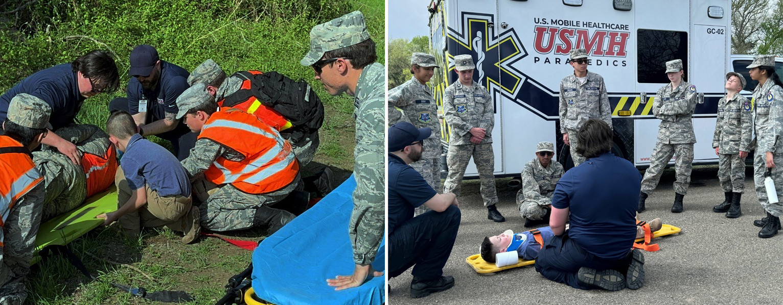 Texas Wing Squadron, Ambulance Service Team for Search Exercise