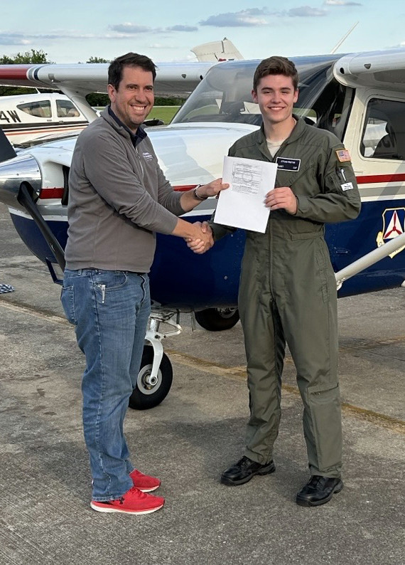 Cadet Wings Reaches 2nd Generation; Grads Return Favor