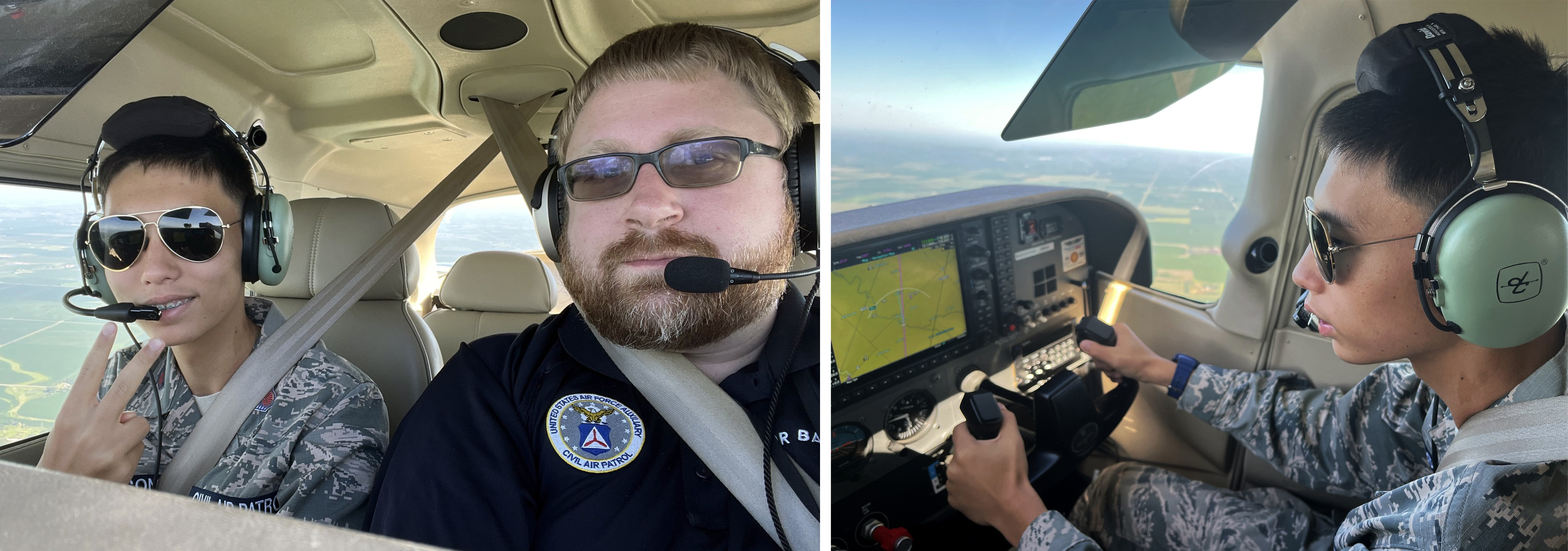 South Dakota Members Provide Guam-Based Cadet's First Orientation Flights