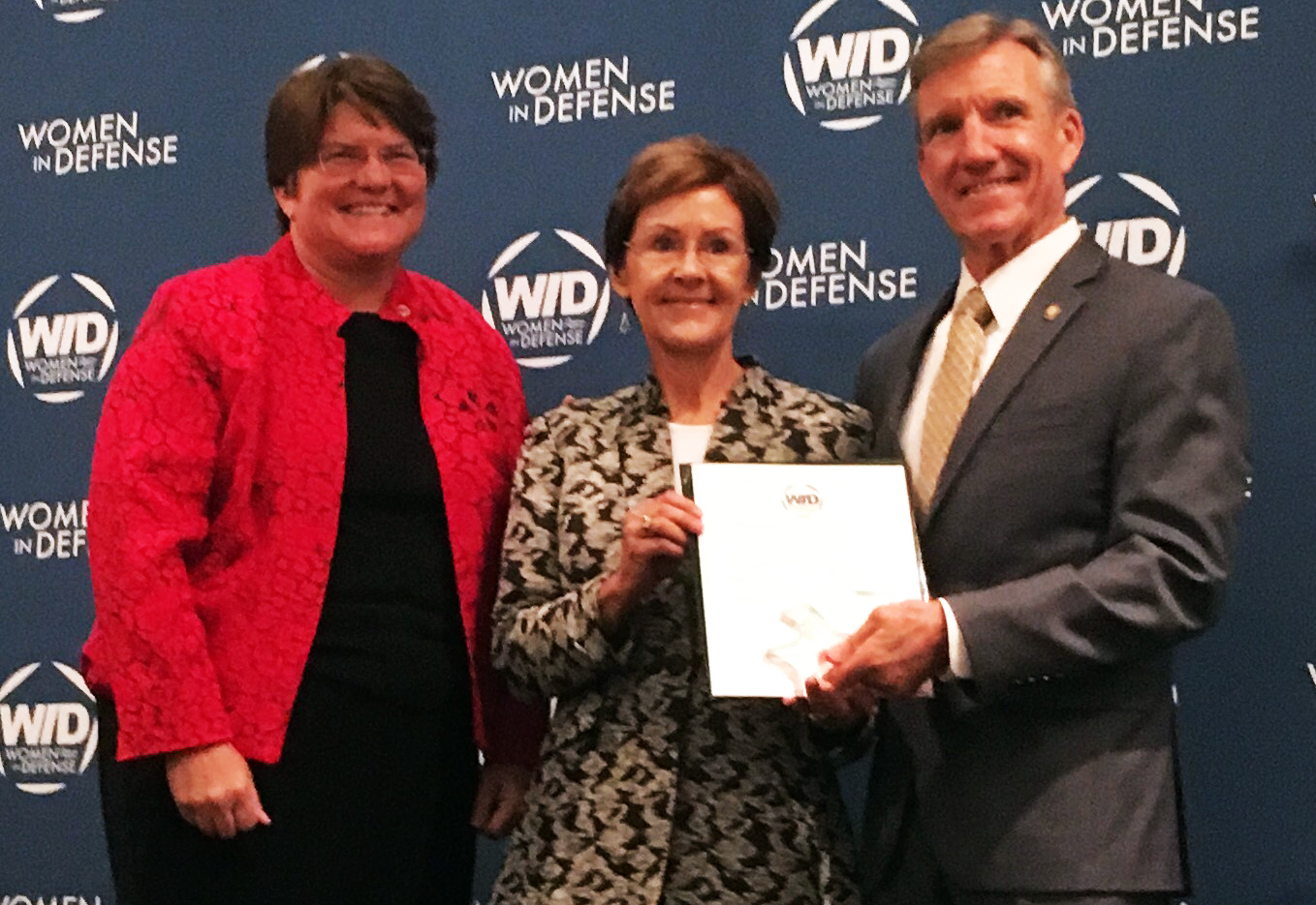 BoG Chair Fedder Honored for 'Service to the Flag'