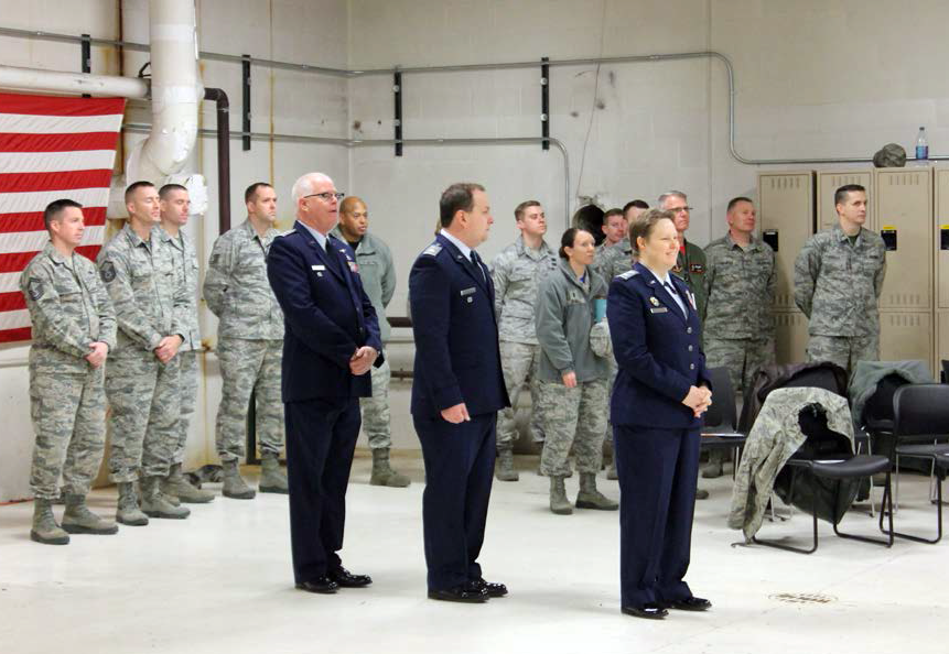 Hackett Assumes Iowa Wing Command