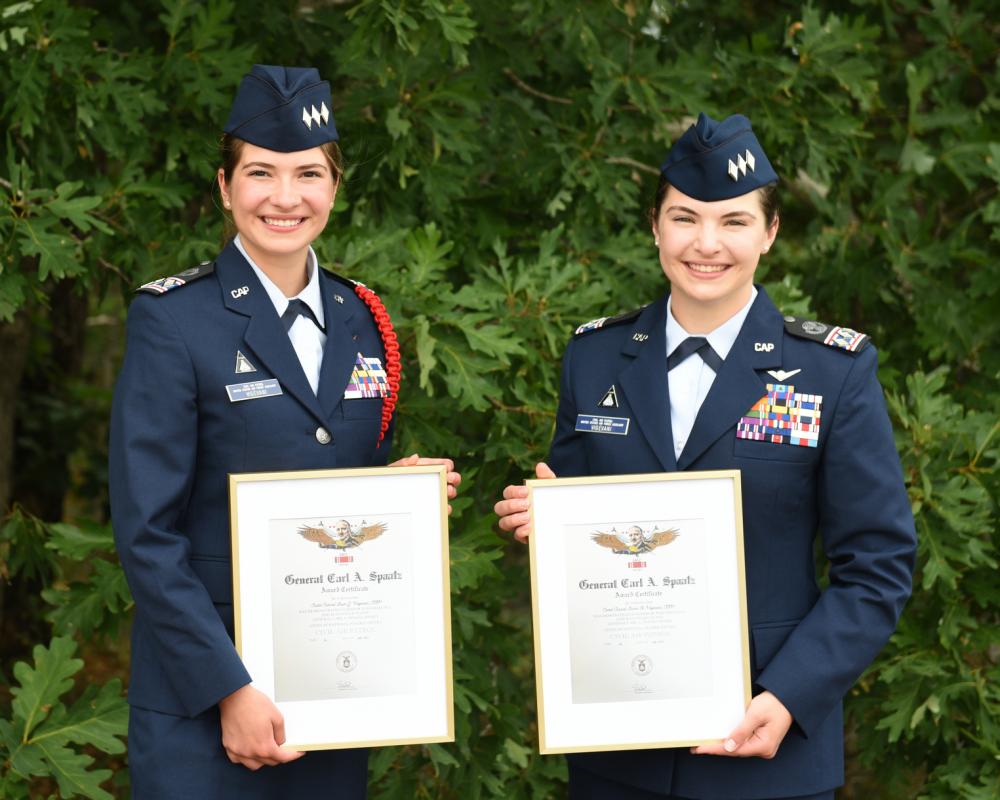 Spaatz Sisters: Massachusetts Siblings Earn Highest Cadet Honor