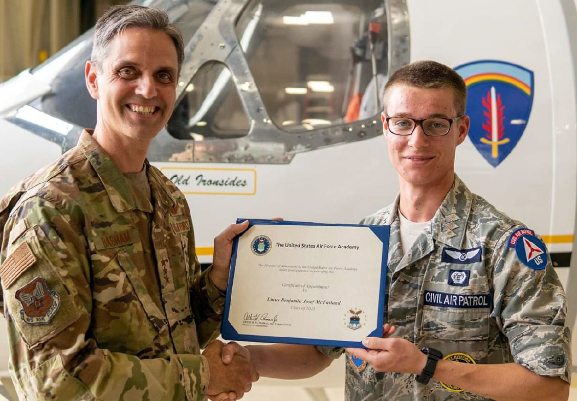 Rare Feat: Overseas Cadets Become 2nd, 3rd to Earn Spaatz Award