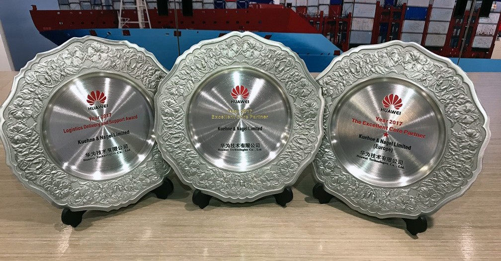Kuehne + Nagel wins three Huawei awards – Strategic cooperation ...