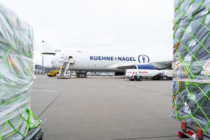 Königin der Lüfte: Kühne+Nagel bringt Boeing 747-8F „Inspire“ nach ...
