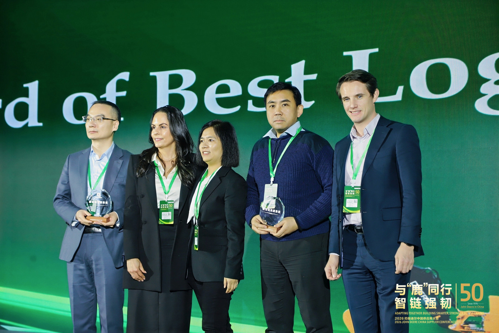Kuehne+Nagel Honoured by John Deere for Best Logistics Services