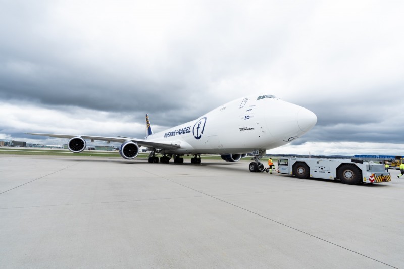 Königin der Lüfte: Kühne+Nagel bringt Boeing 747-8F „Inspire“ nach ...