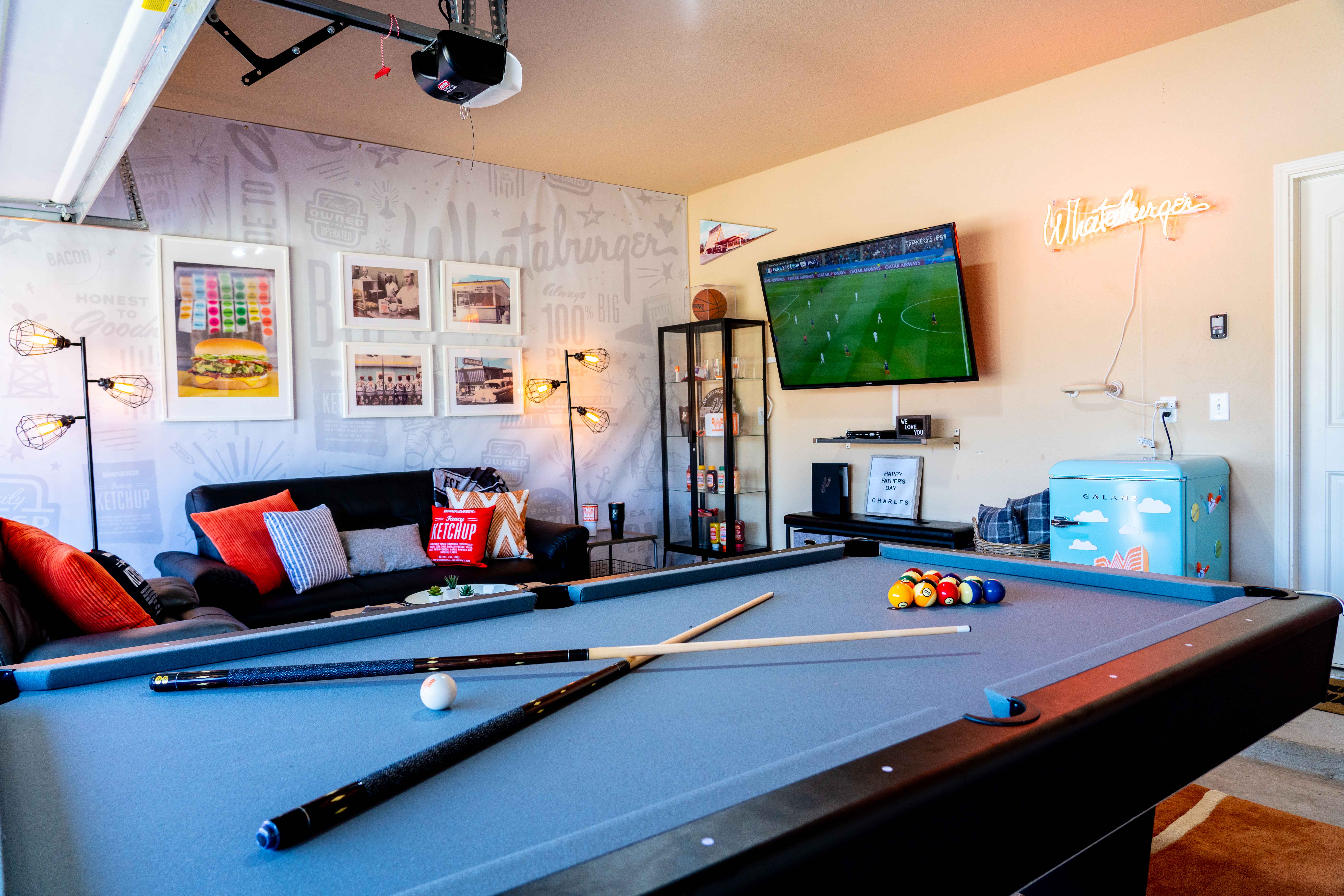 For Father's Day, a Whataburger Man Cave