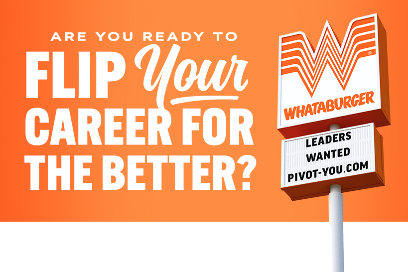 Whataburger is Hiring Restaurant Leaders