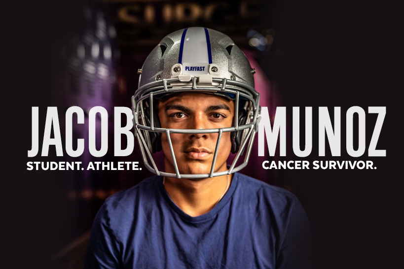Watch as two-time cancer survivor Jacob Munoz makes his return to the ...