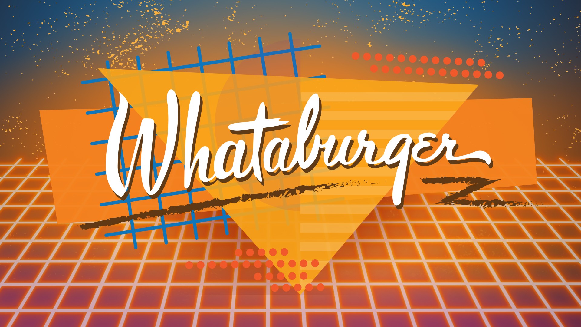 80s Whataburger Virtual Background