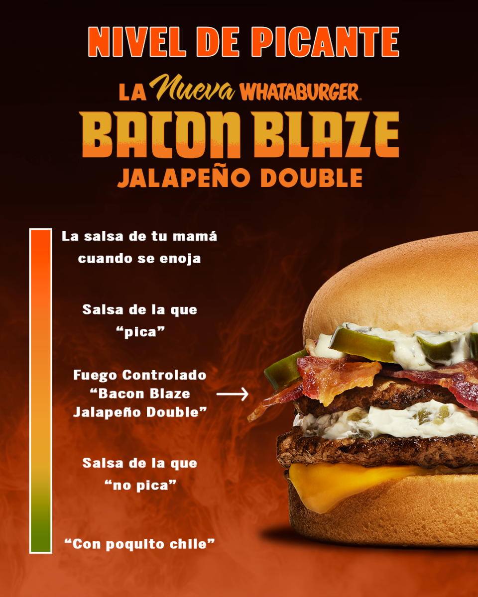 ¡Apaga tu antojo con la nueva Bacon Blaze Jalapeño Double de Whataburger®!