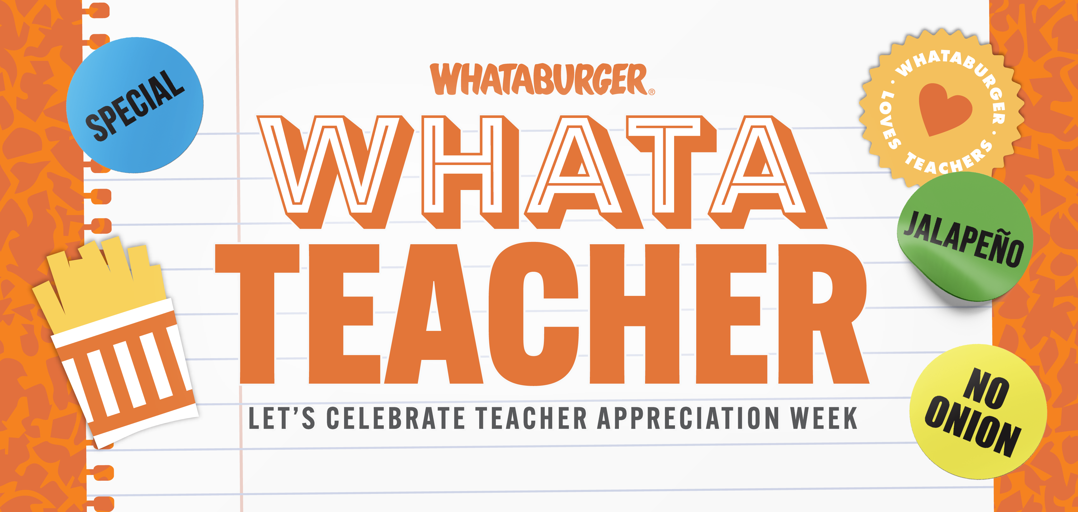 Whataburger® Celebrates Teachers with Free Breakfast Entrée for ...