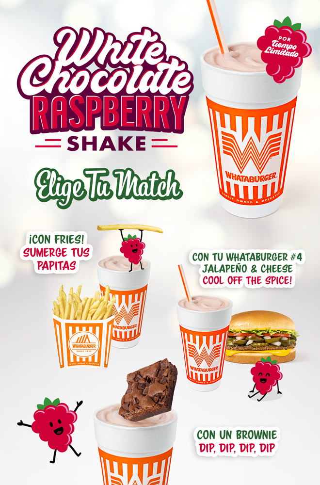 Cremosa y Deliciosa: Regresó la White Chocolate Raspberry Shake de ...