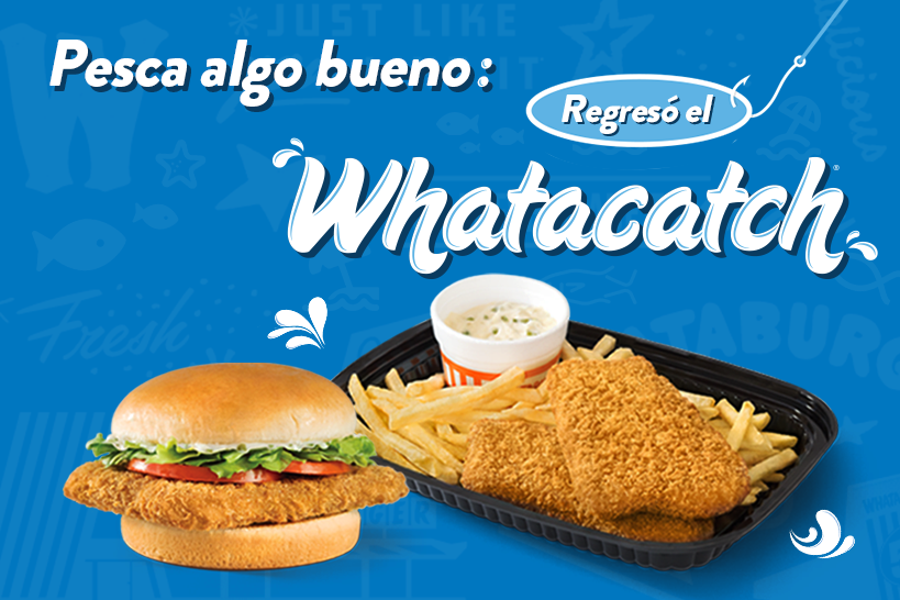 Es Cuaresma y Whataburger lo sabe: ¡El Whatacatch, está de regreso!
