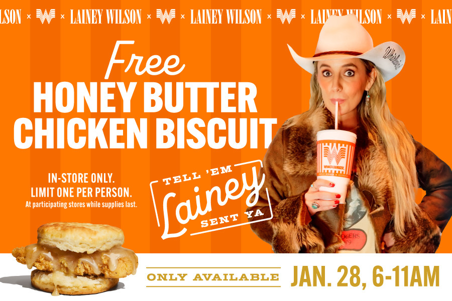 Whataburger® Teams Up with Country Music Superstar Lainey Wilson for a ...